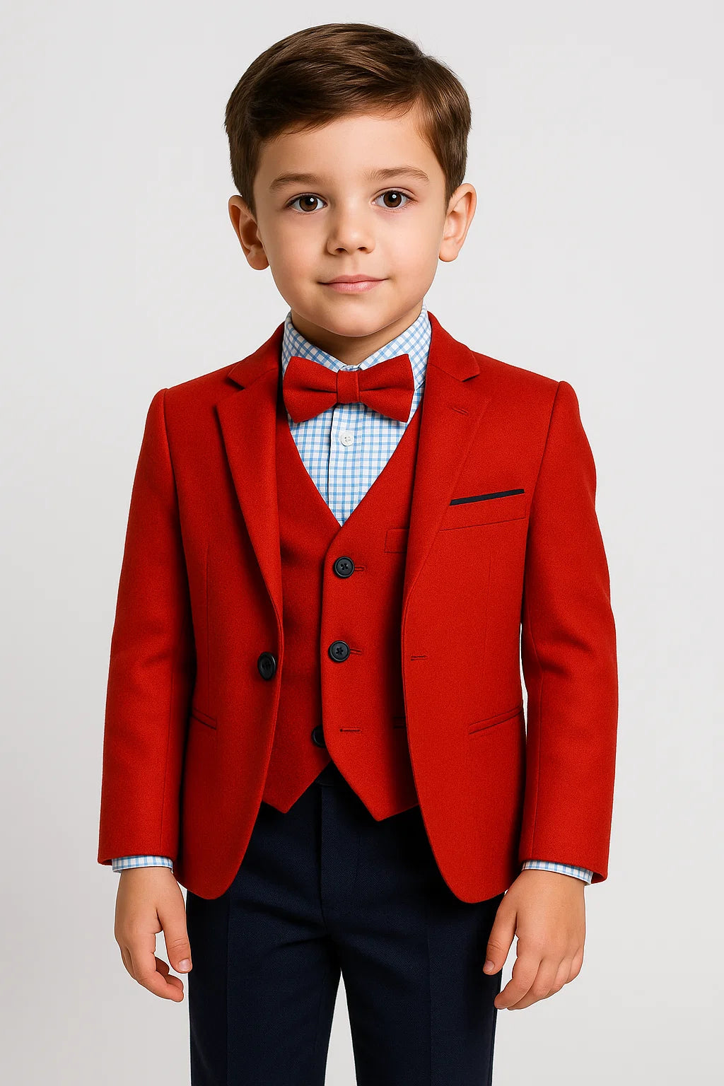 Ensemble 4 pièces en feutre suédé doux pour garçon Beau Kid avec ...