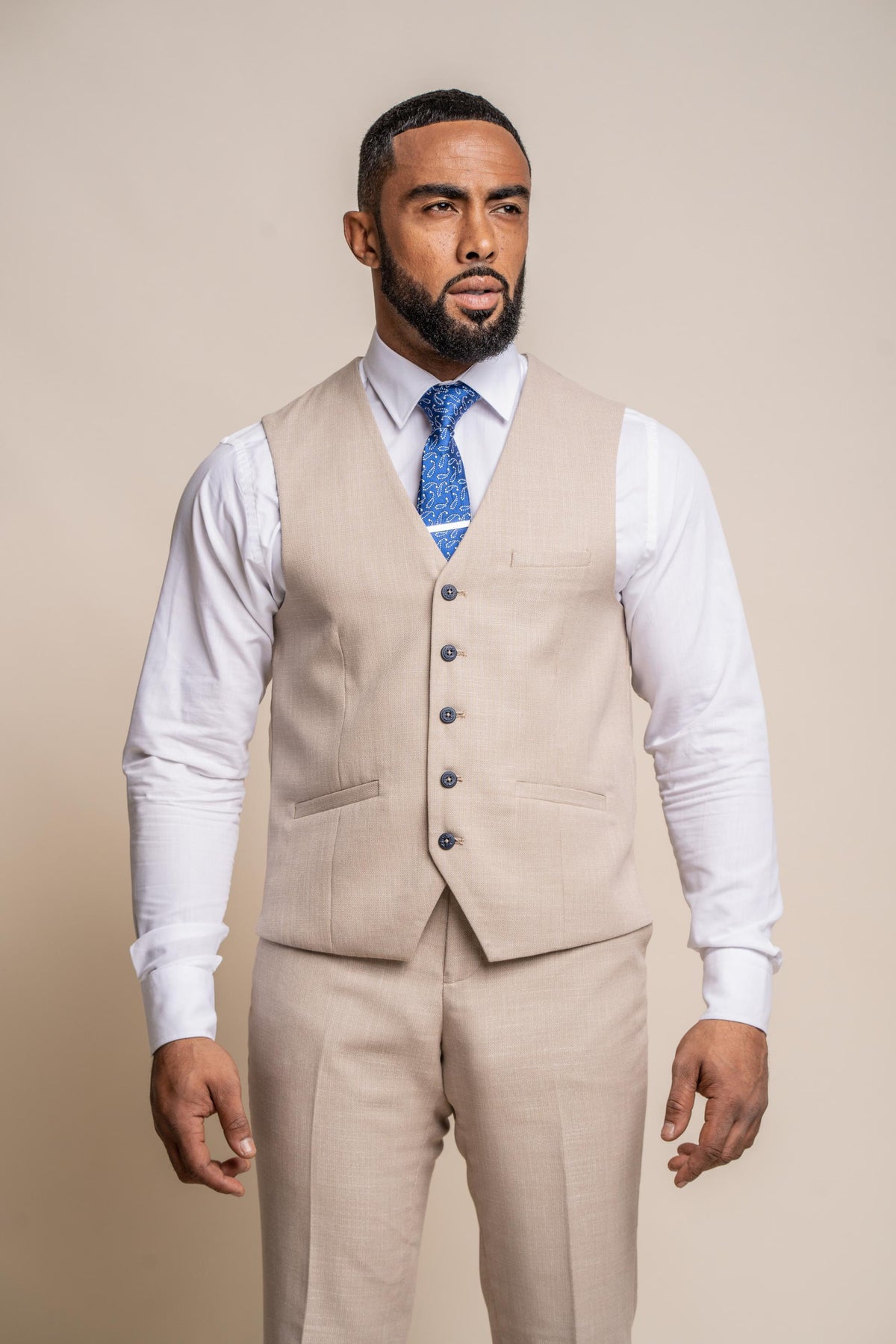 Men's Slim Fit Formal Suit Waistcoat Sold Separately Set | SIRRI