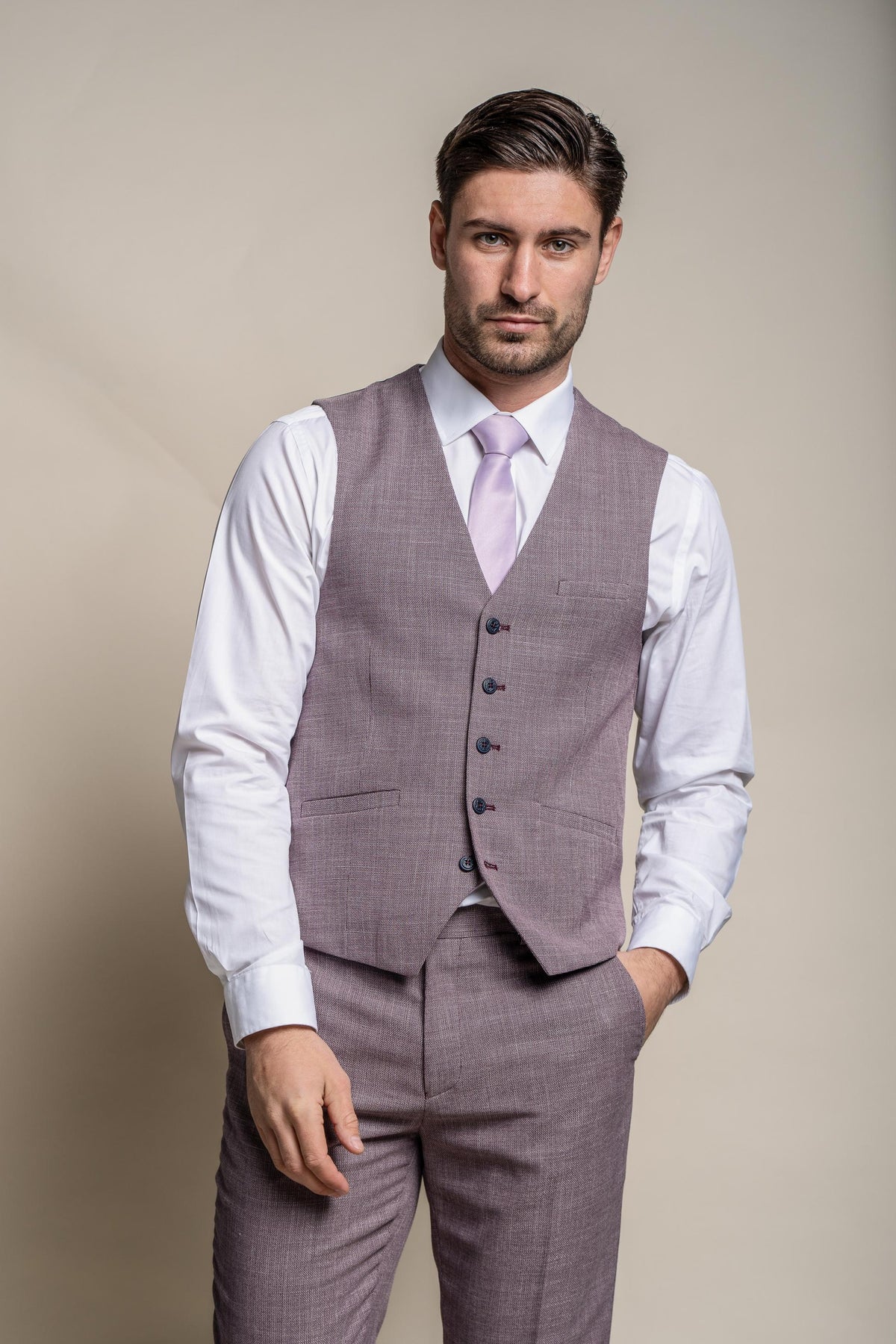 Men's Slim Fit Formal Suit Waistcoat Sold Separately Set | SIRRI